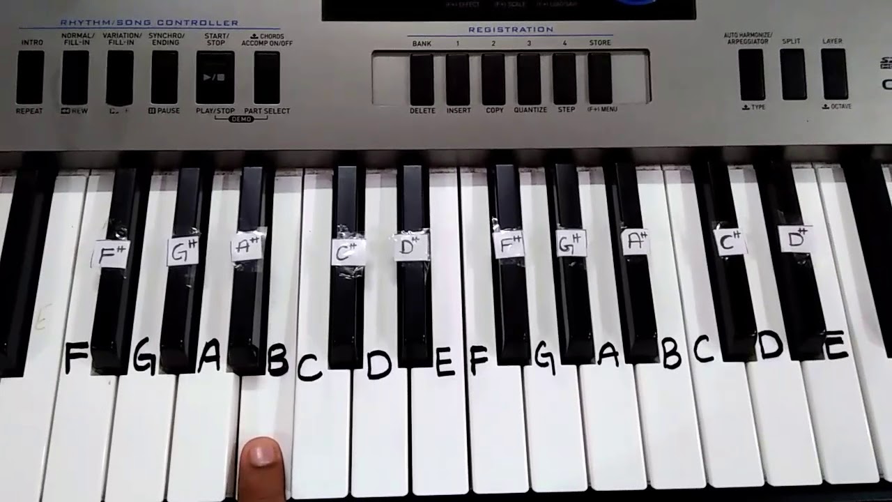 Yogya keval tu... (Casio Notes) - YouTube