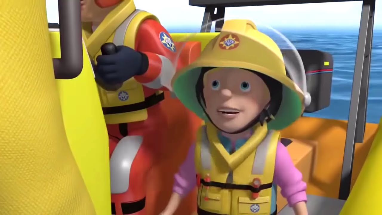 Fireman Sam US | Sarah the Cadet Firefighter | Speed Boat Rescue 🚒 🔥 ...