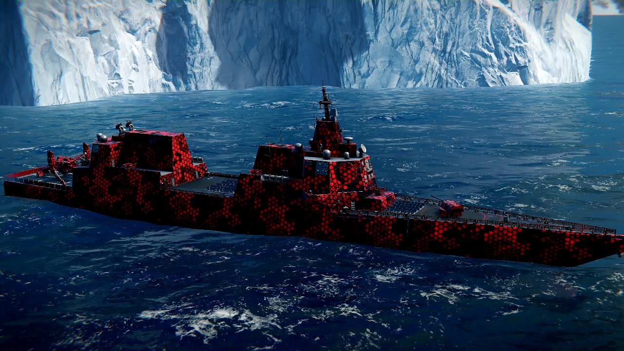 تشكيله USS DDGX Modern Warships - YouTube