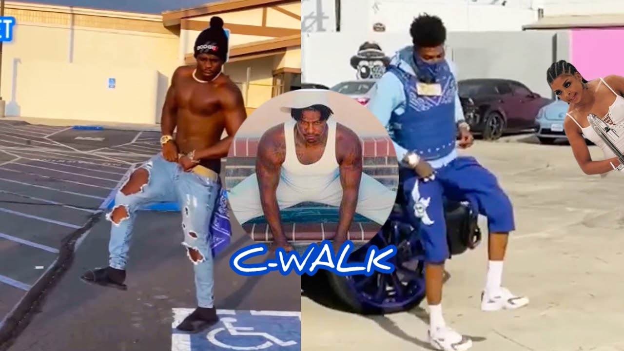 How to Crip Walk like Blueface 😂 - YouTube