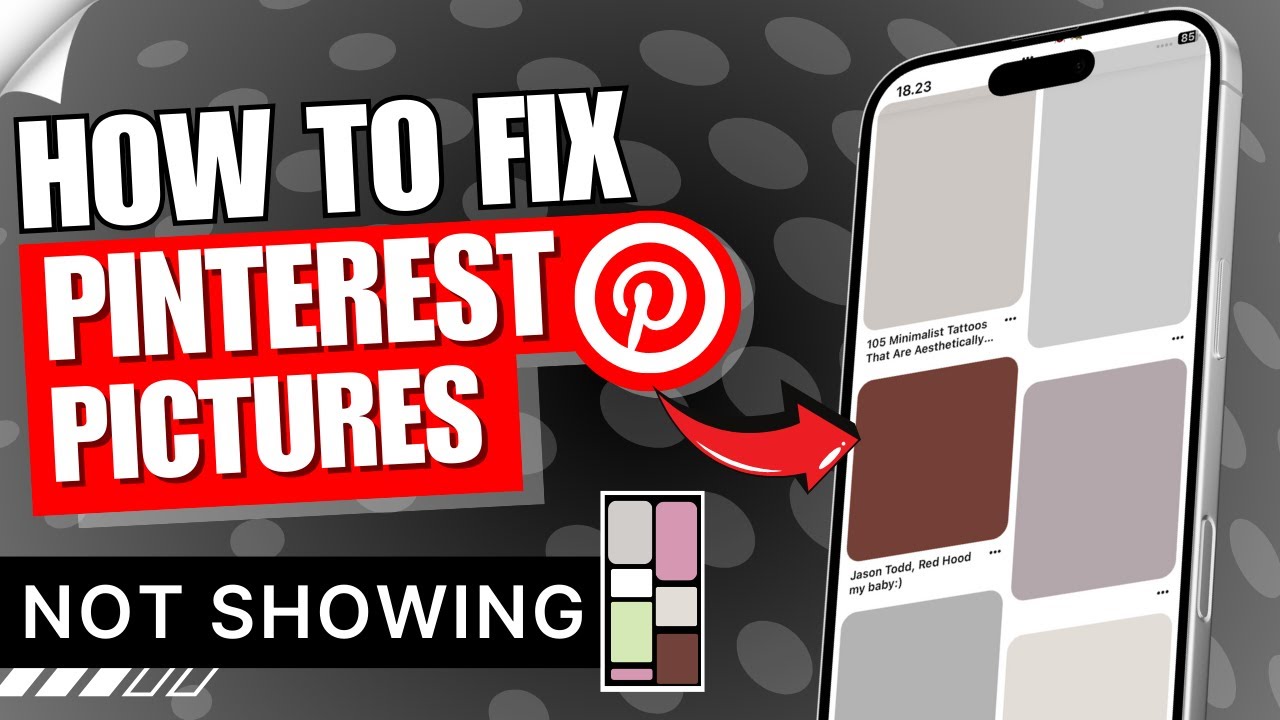 How to Fix Pinterest Pictures Not Showing - YouTube
