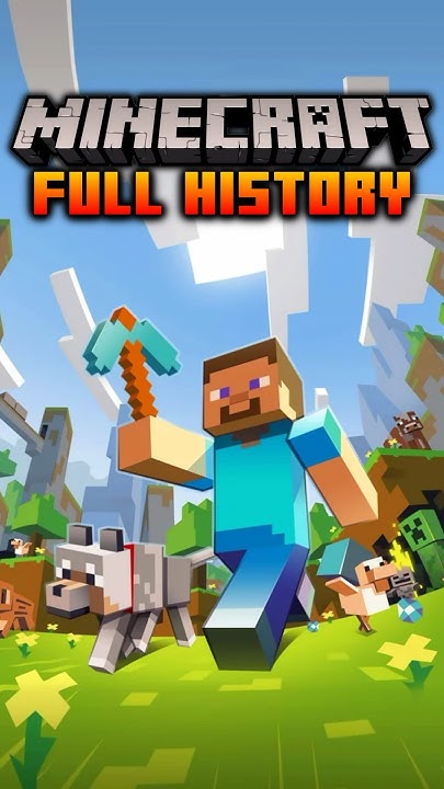 Full History of Minecraft in 30 Seconds - YouTube