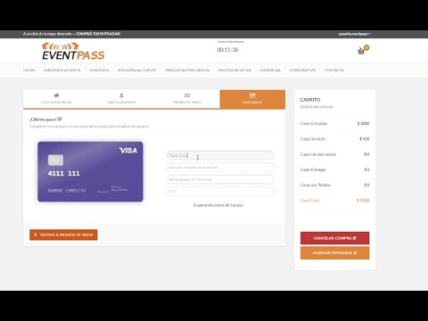 Cómo comprar entradas con el nuevo carrito de compras - YouTube