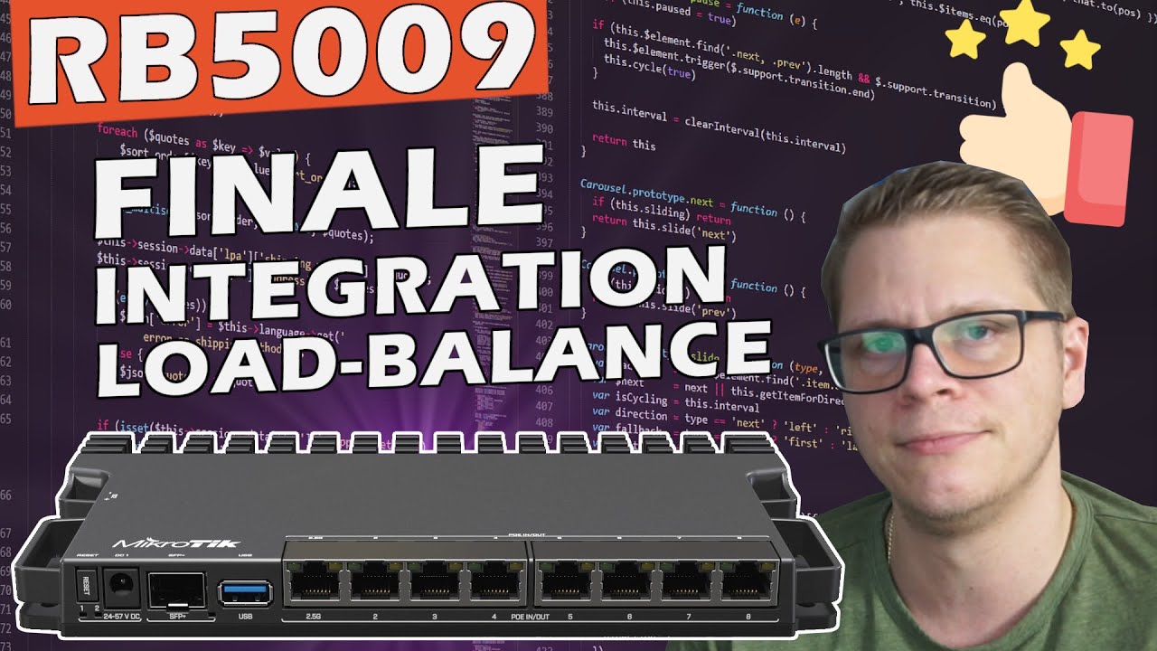 Homelab: Mikrotik RB5009 Finale Integration und Einrichtung - YouTube