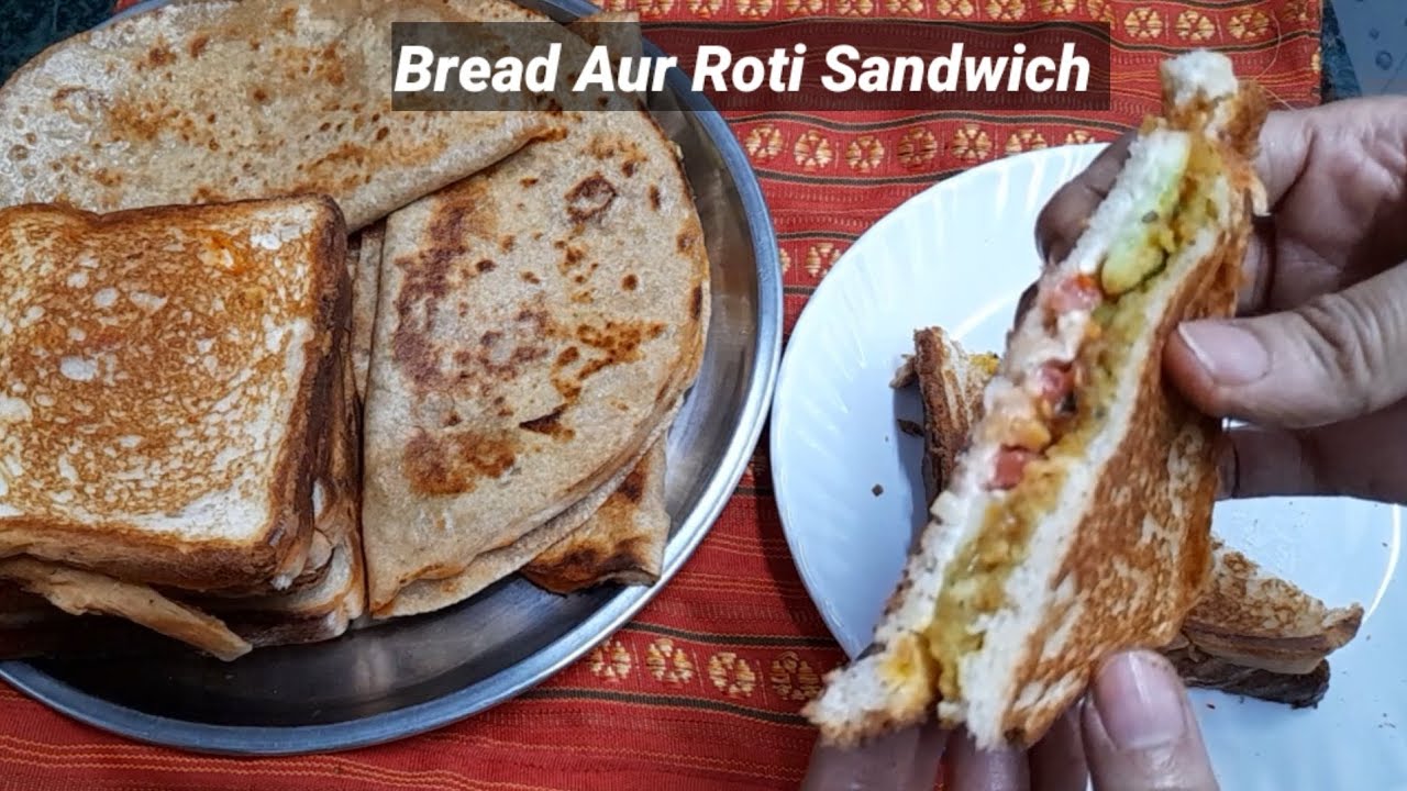 Basi roti se banaye Tasty Aur zaikedar Bread Aur Roti Sandwich | Cook ...