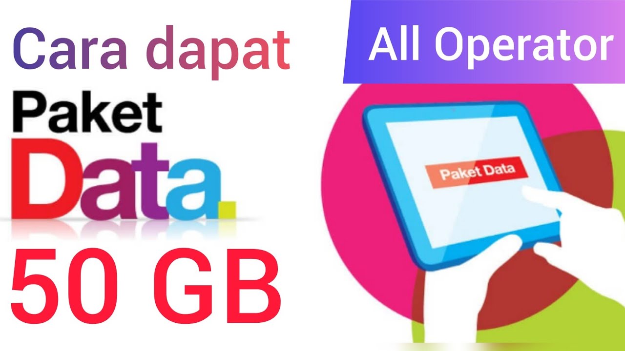 Dapat Paket Data 50GB Gratis ALL OPERATOR ! - YouTube