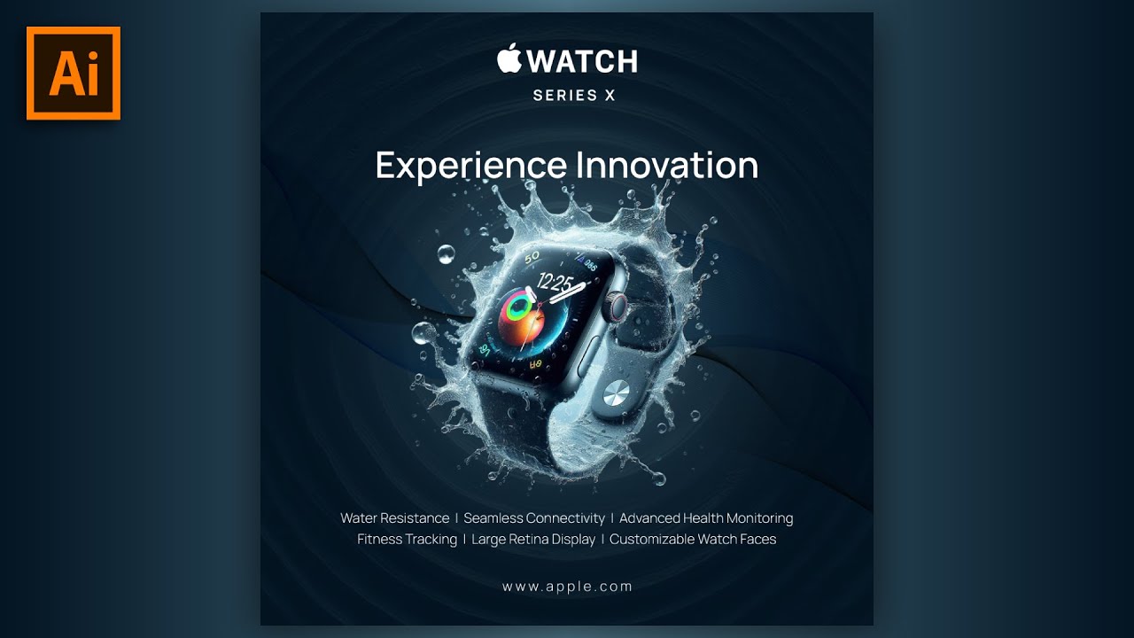 Apple Watch Ecommerce Product Banner | Social Media Post Design ...