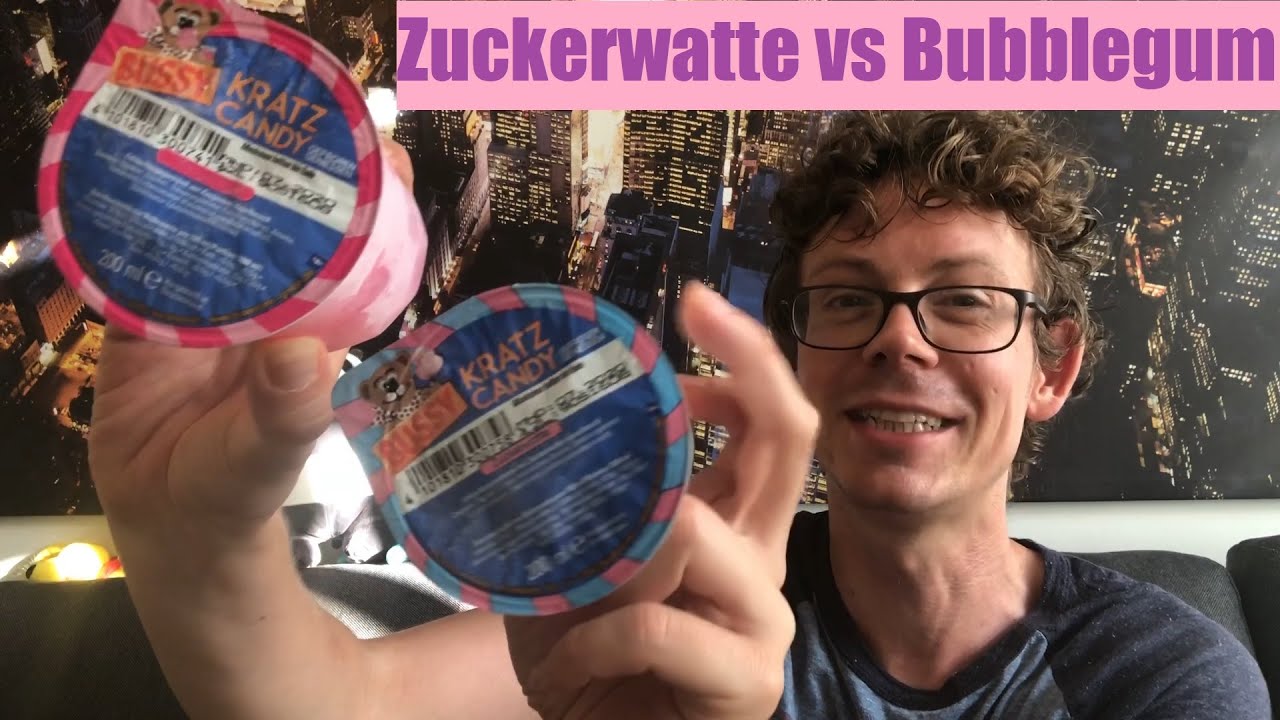 Bussi Kratz Candy Eis im Test: Zuckerwatte vs Kaugummi! - YouTube