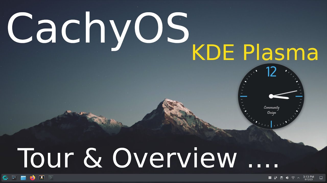 CachyOS - KDE Plasma - Tour & Overview. - YouTube