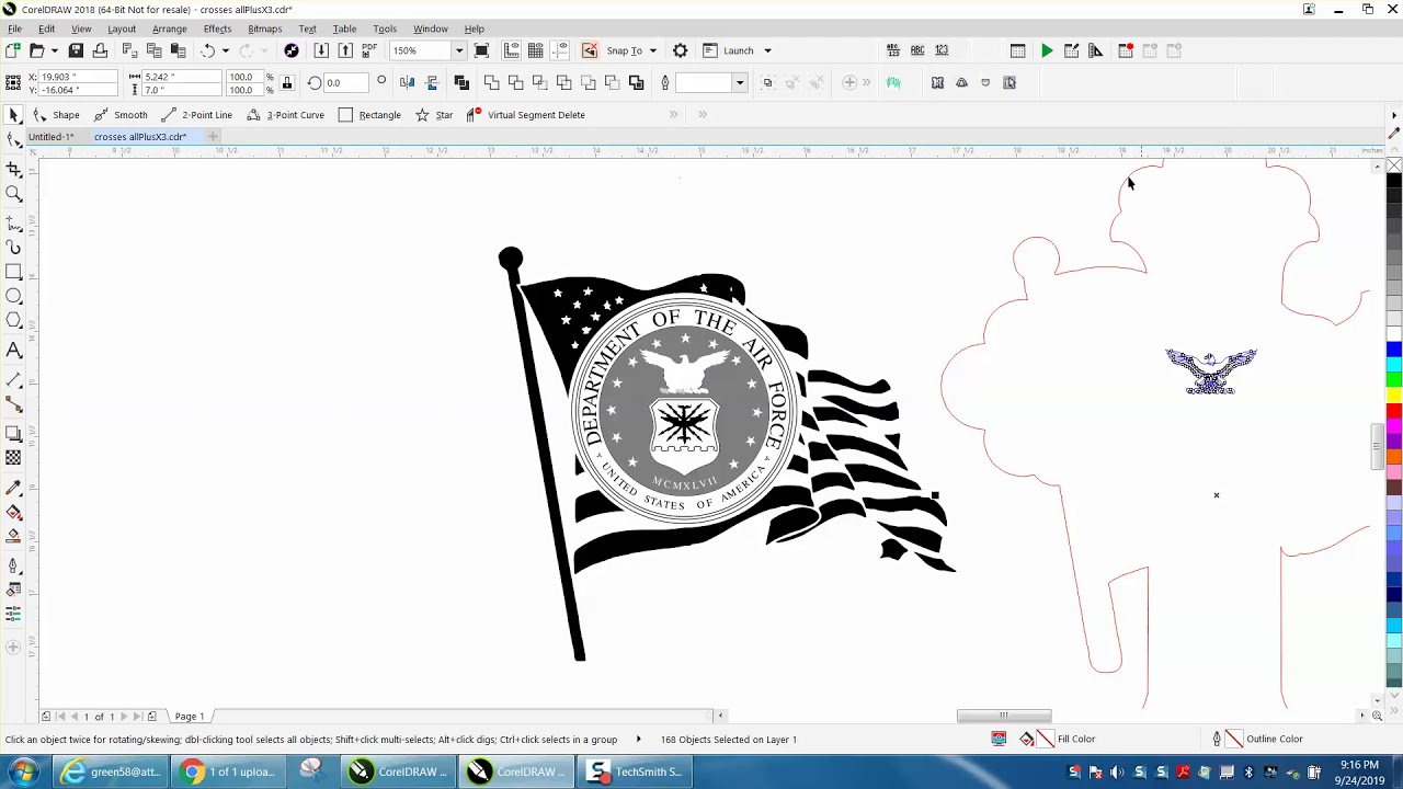 Corel Draw Tips Tricks Find Vector Cut Lines In Your Object YouTube Corel Draw Tips Tricks Find Vector Cut Lines In Your Object YouTube