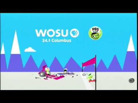 WOSU-TV PBS Kids Racing Station ID (2017)