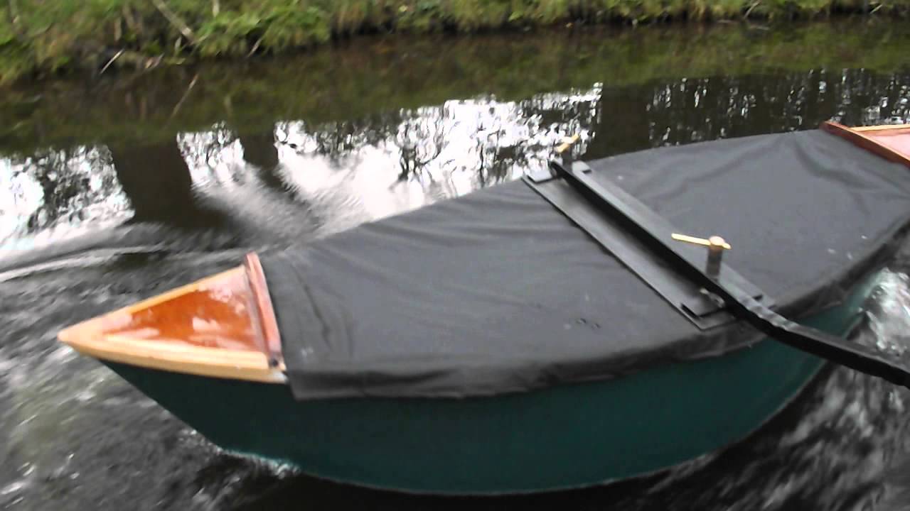 stabiliser baby canoe, old town. - YouTube