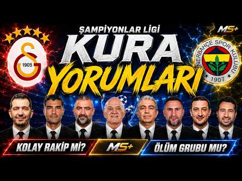 KAÇ PUAN TOPLARIZ? | Temsilcilerimizin Şampiyonlar Ligi Kura Yorumları