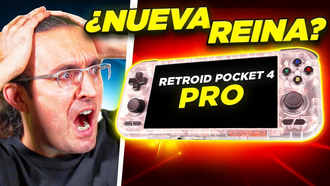 💥 RETROID POCKET 4 PRO review en PROFUNDIDAD en español - YouTube