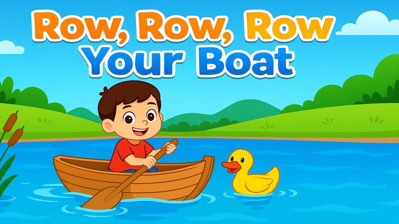 Row Row Row Your Boat | Adventure Remix | Fun Kids Song by SJA Kids ...
