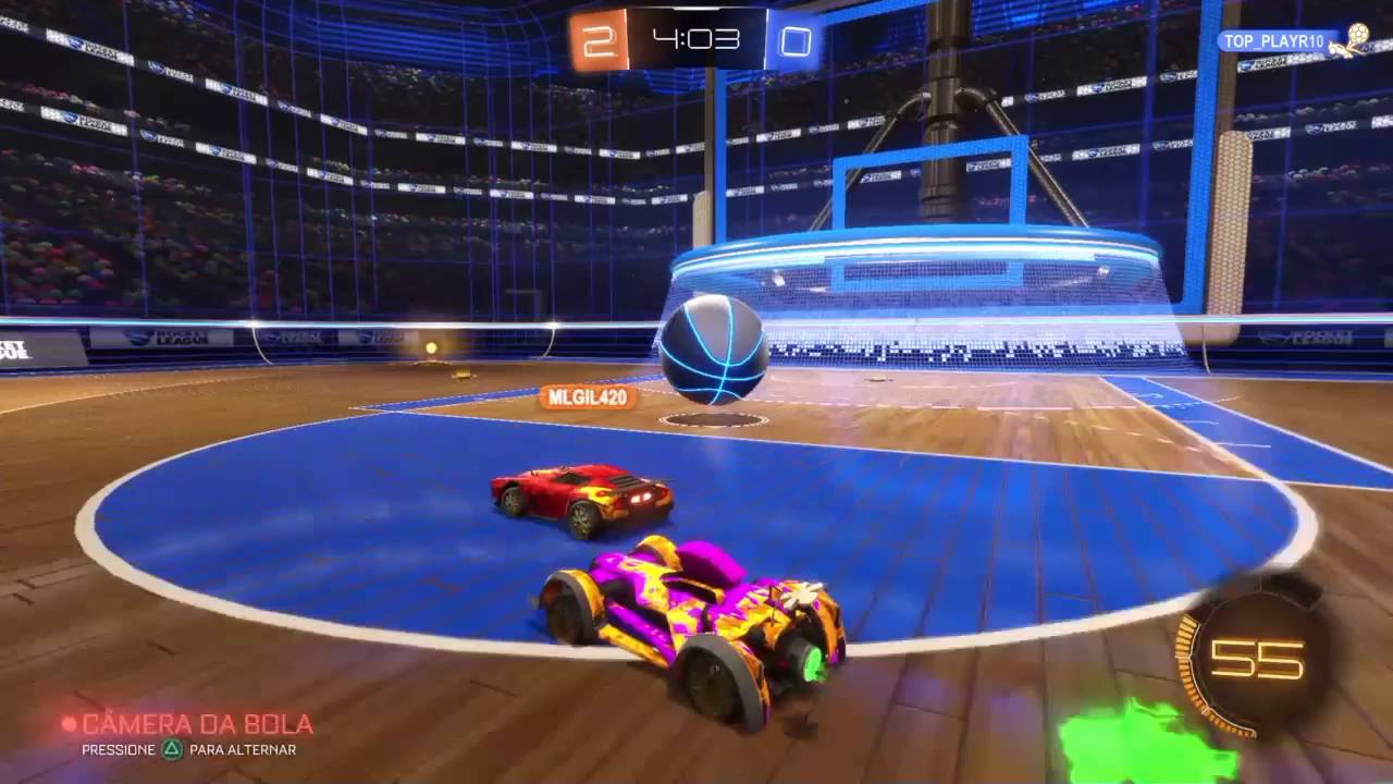 ROCKET LEAGUE - Slam Dunk In Basketball - YouTube