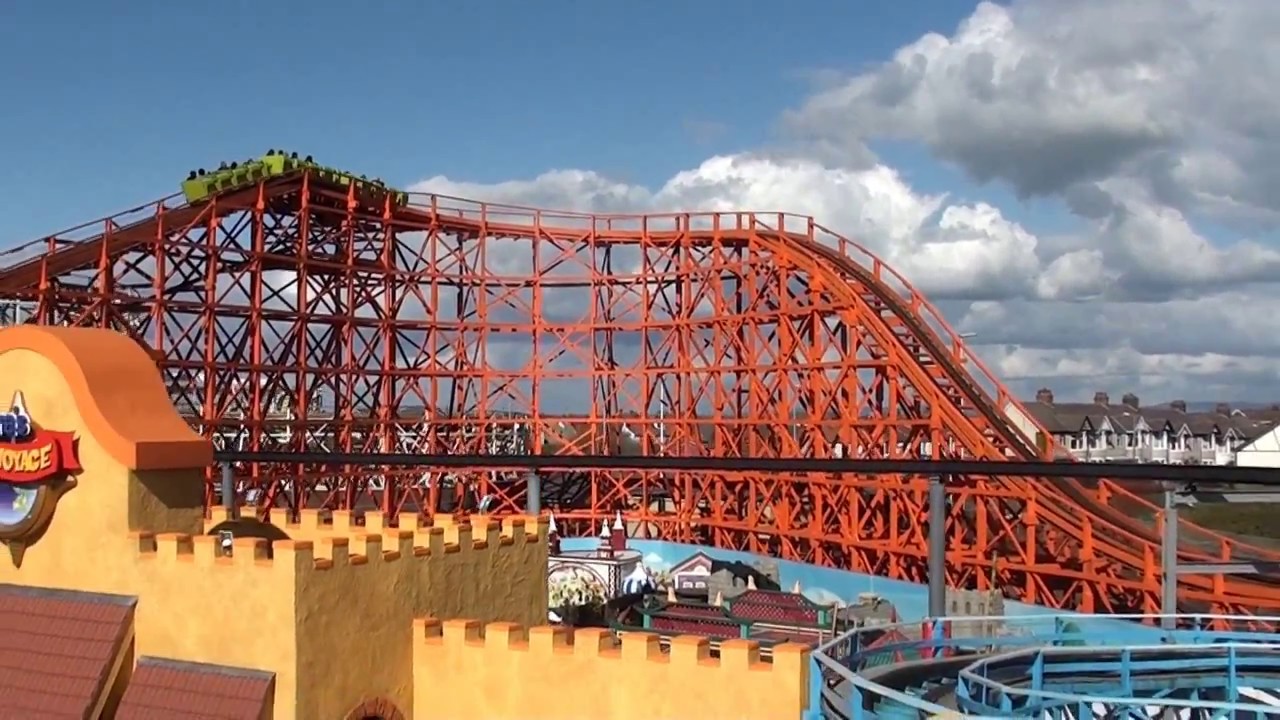 Blackpool Pleasure Beach Monorail 2012 - YouTube