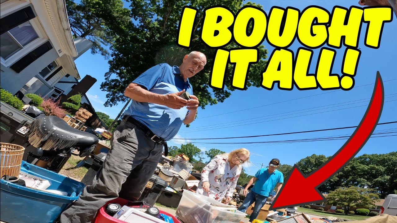 INCREDIBLE GARAGE SALE FINDS | THRIFTING MIRACLES | FLEA MARKET ...