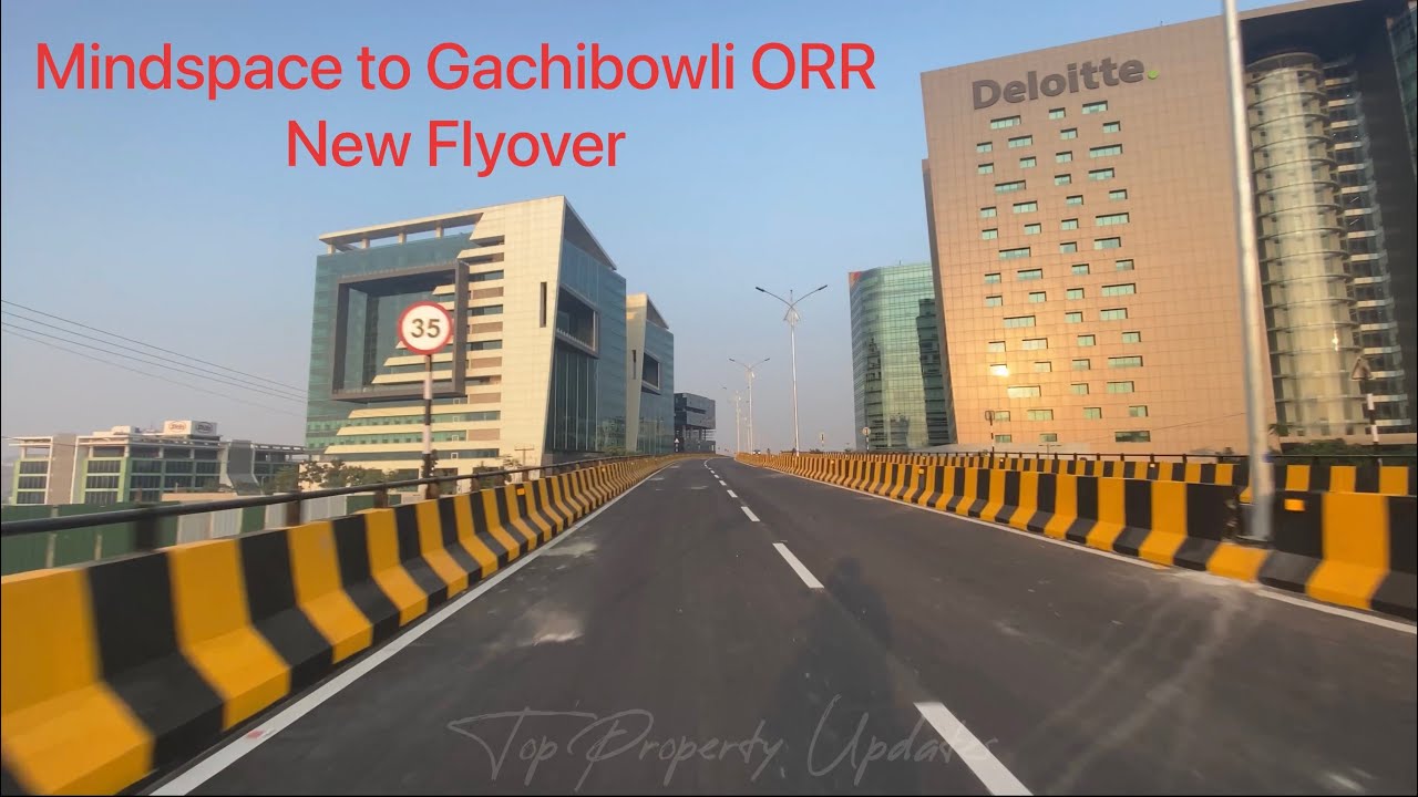 New Flyover | Shilpa Layout Flyover | ORR to IKEA | Hyderabad # ...