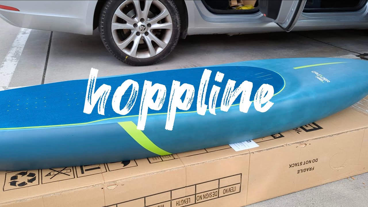 GONG CRUZADER DOWNWIND BOARD - Unboxing and first impression - YouTube