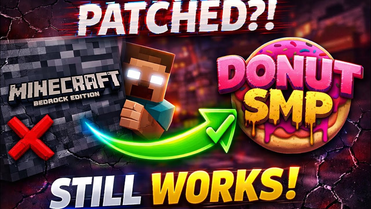 How to Join Donut SMP on Bedrock (updated 2026) - YouTube