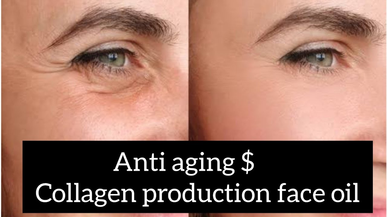 DiY Collagen Production face oil| Anti aging oil| korean glass skin ...