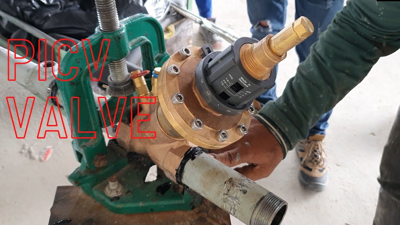 PICV valve connection - YouTube