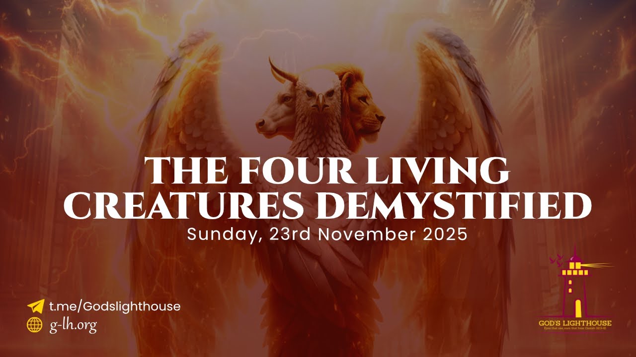 (C) Sun 23 Nov 2025 ~ The Four Living Creatures Demystified || Ita Udoh ...