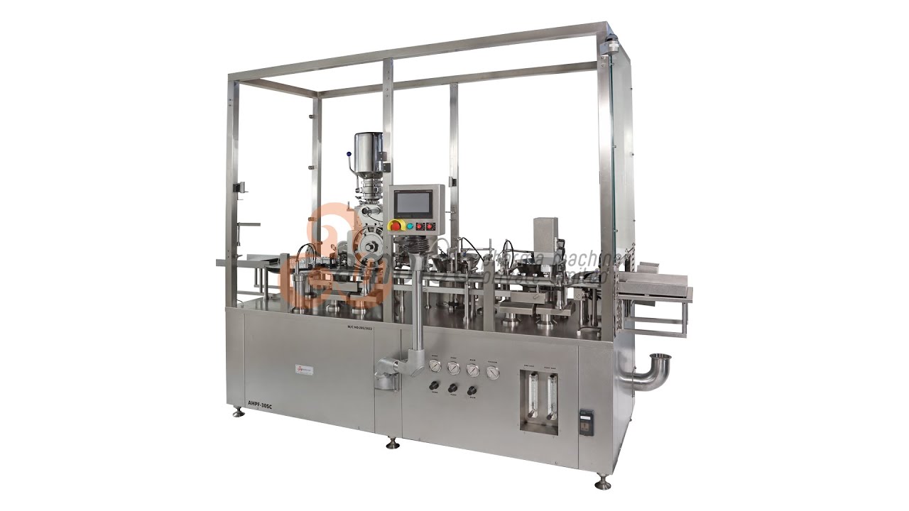 Automatic Servo Driven Injectable Dry Powder Filling with Stoppering ...