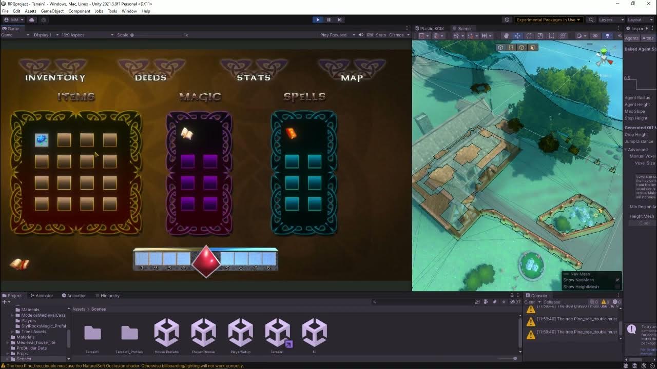 Protótipo - Meu RPG Unity video03 - Menus - YouTube