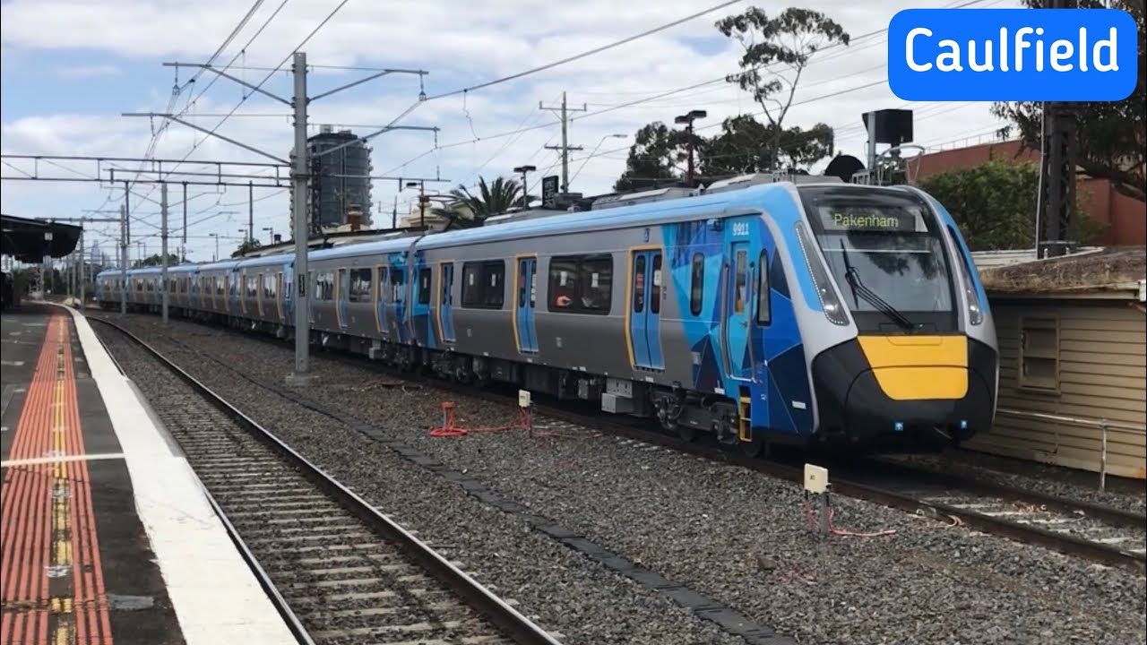 Trains at Caulfield - 2020 & 2021 - YouTube