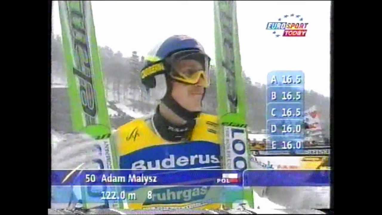 151,5m , Małysz ,Willingen 2001 - David Goldstrom - YouTube