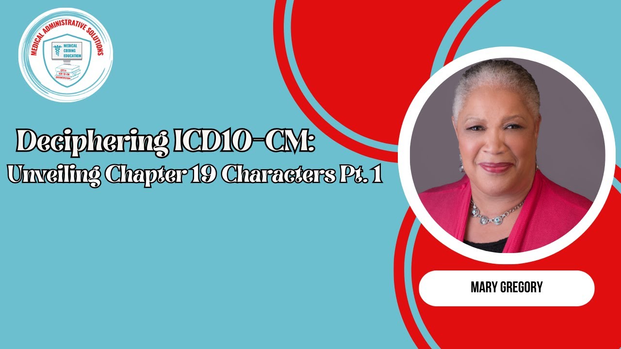 Deciphering ICD10-CM: Unveiling Chapter 19 Characters Pt. 1 - YouTube Deciphering ICD10-CM: Unveiling Chapter 19 Characters Pt. 1 - YouTube