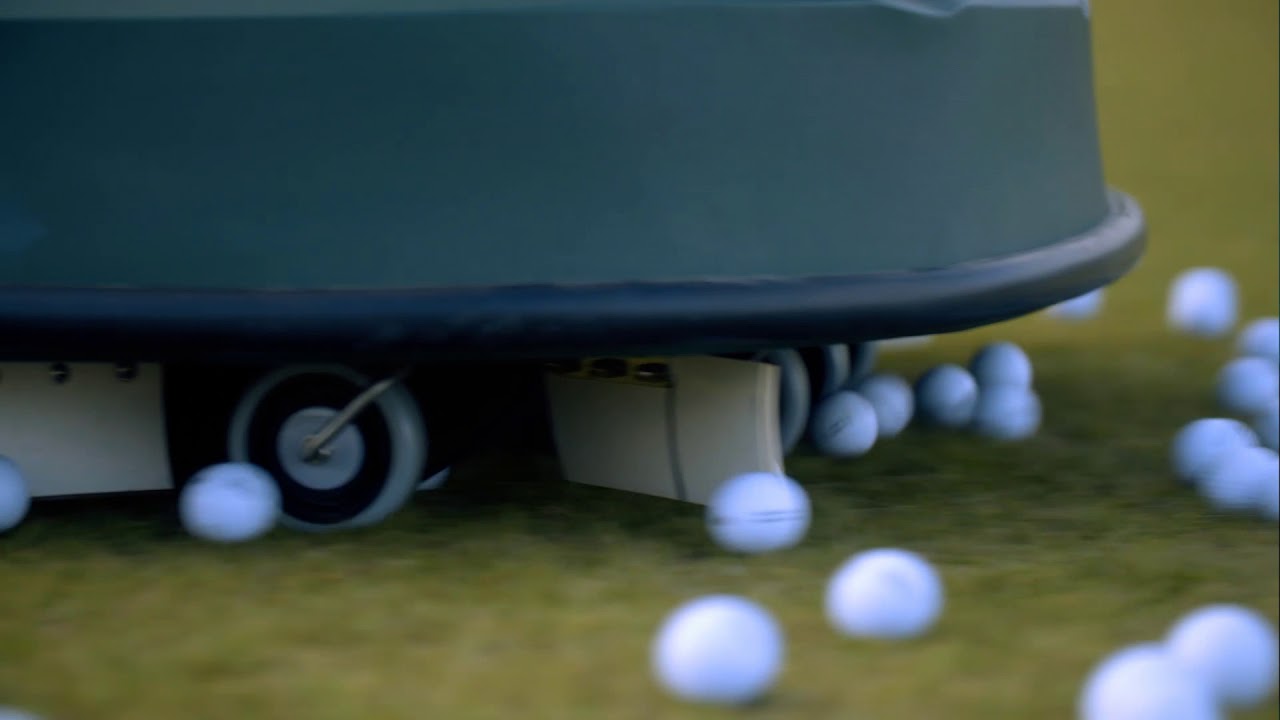 AMS Driving Range Outfield Maintenance Robots - YouTube