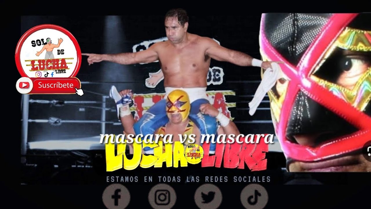 Villano V vs Blue Panther duelo de mascaras pte.1 - YouTube