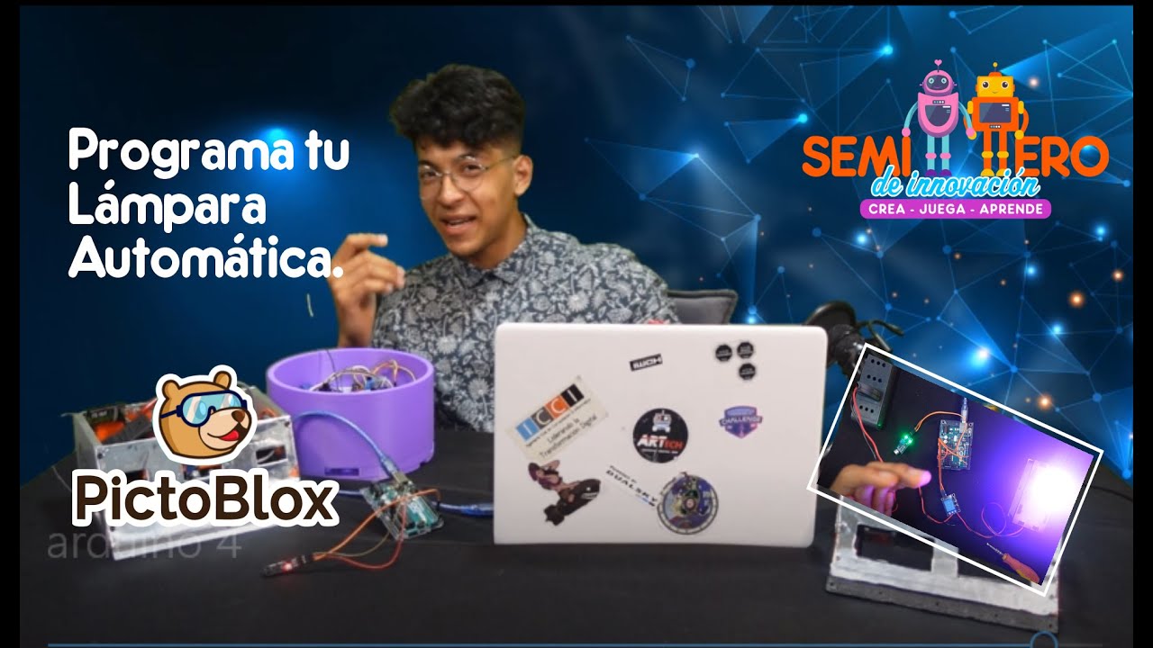 Programa tu lampara automática - Curso Arduino con Pictoblox - YouTube