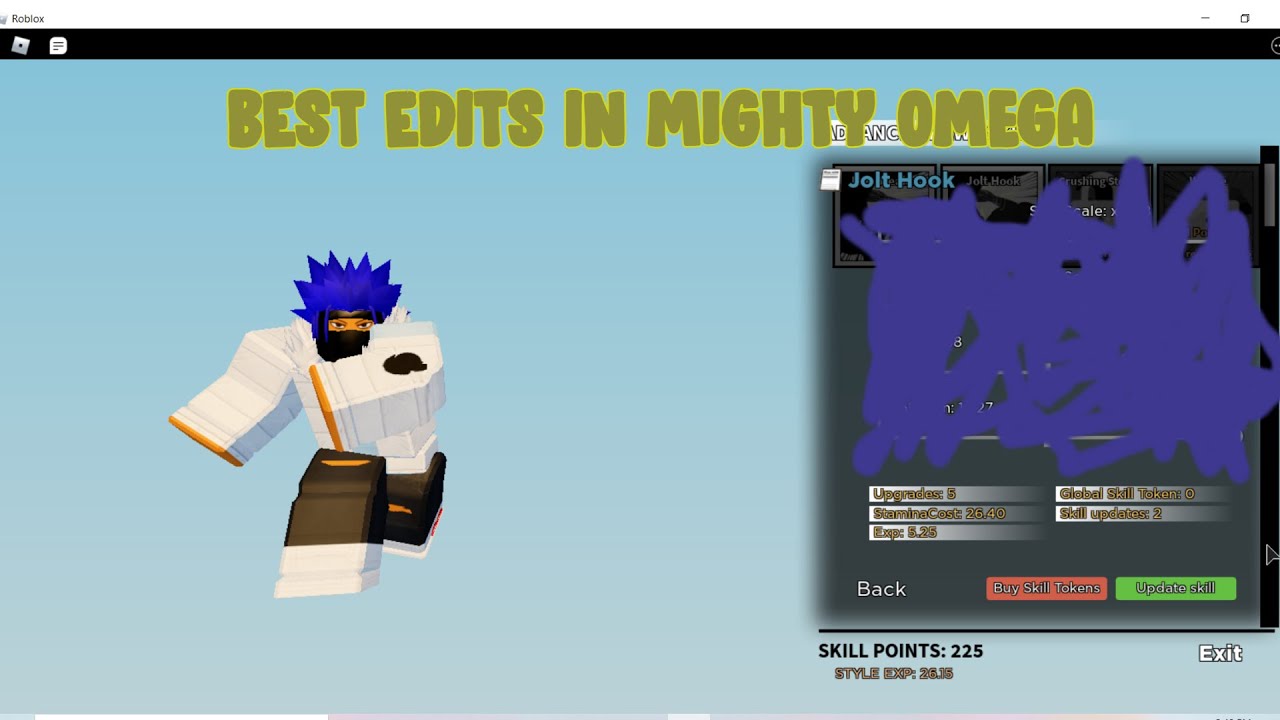 *Must Watch*BEST EDITS FOR SKILLS IN Mighty Omega | Roblox - YouTube