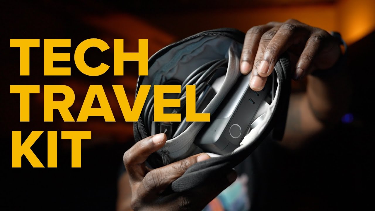 This Tech Kit is Essential for Travel - TomToc Tech Pouch Review - YouTube