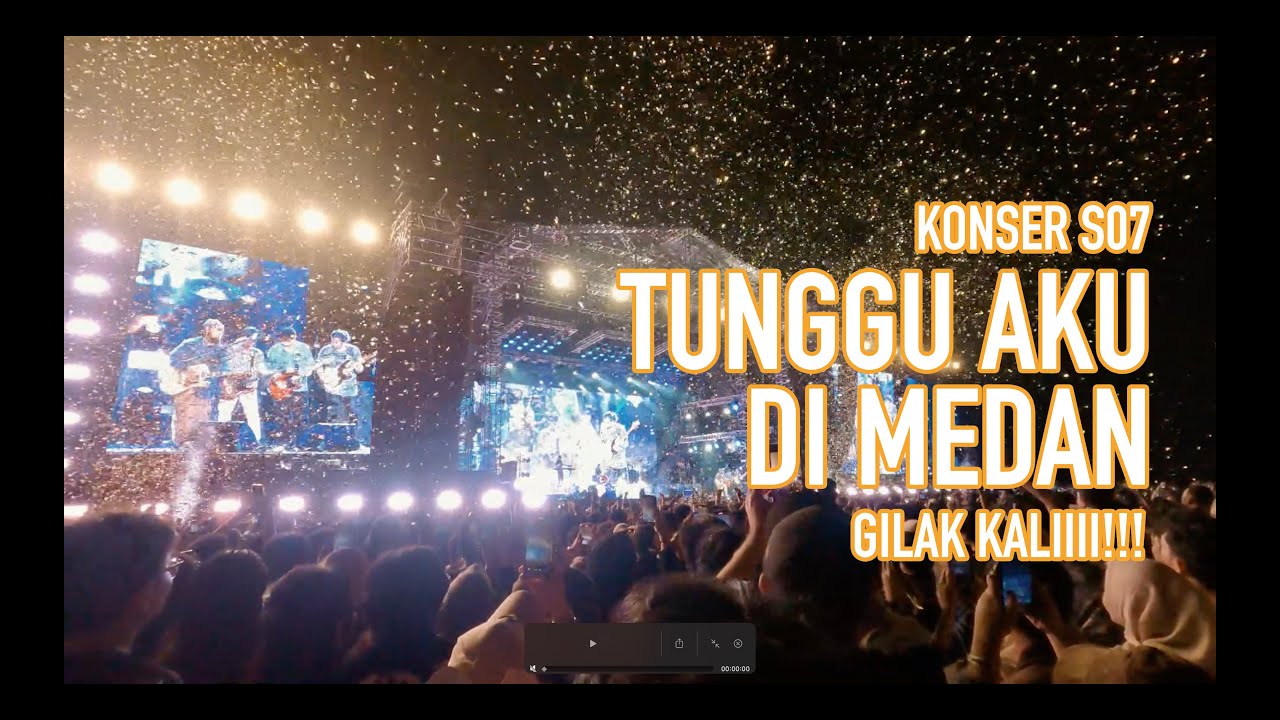 Meletopp!!! Konser so7 Tunggu Aku di Medan - YouTube