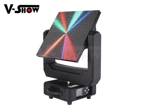 Moving Video LED Panel 4096pcs LED with Pitch 6CM - YouTube