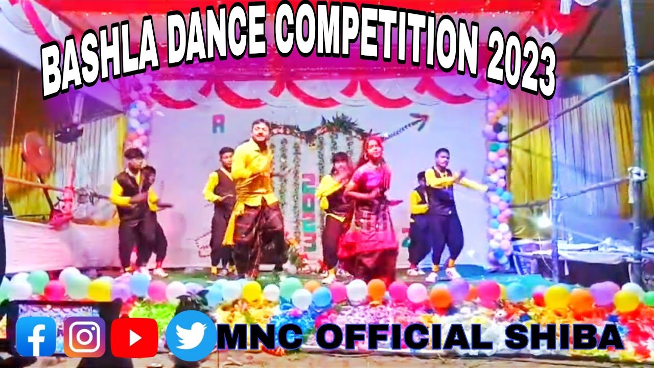 Hapi hapi te 2 santali stage program // bashla dance competition 2023 ...