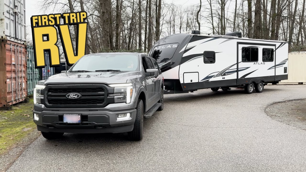First Trip with our RV Gypsie in Tsawwassen, BC, Canada - YouTube