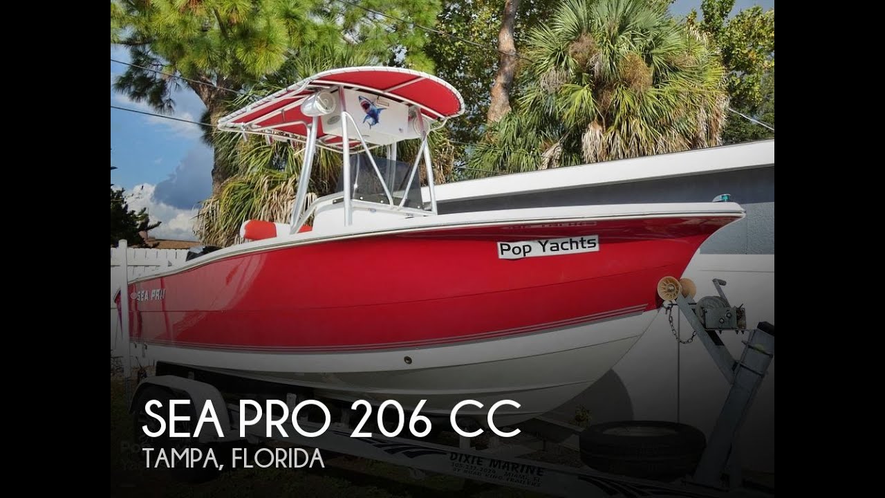 [SOLD] Used 2006 Sea Pro 206 CC in Tampa, Florida - YouTube