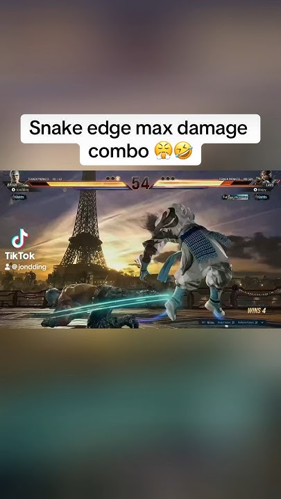 Tekken 8 - Snake Edge Max Damage Combo! - YouTube