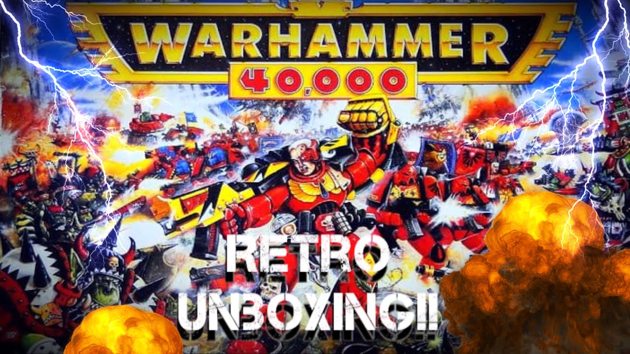 Warhammer 40k 2nd edition boxed set unboxing! Retro awesome sauce - YouTube