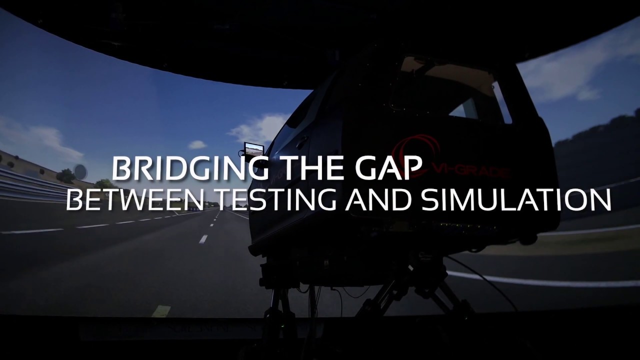IDIADA Virtual Proving Ground on VI-grade Simulators - YouTube