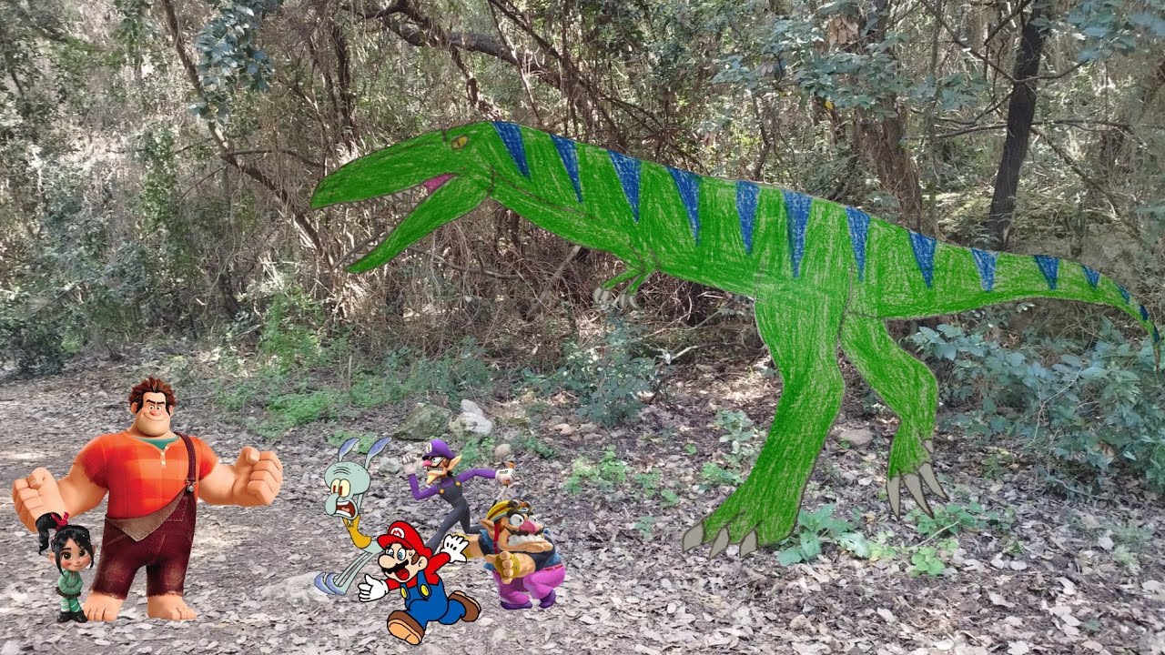 Wario, Waluigi, Mario, Squidward, Ralph & Vanellope Dies By ...