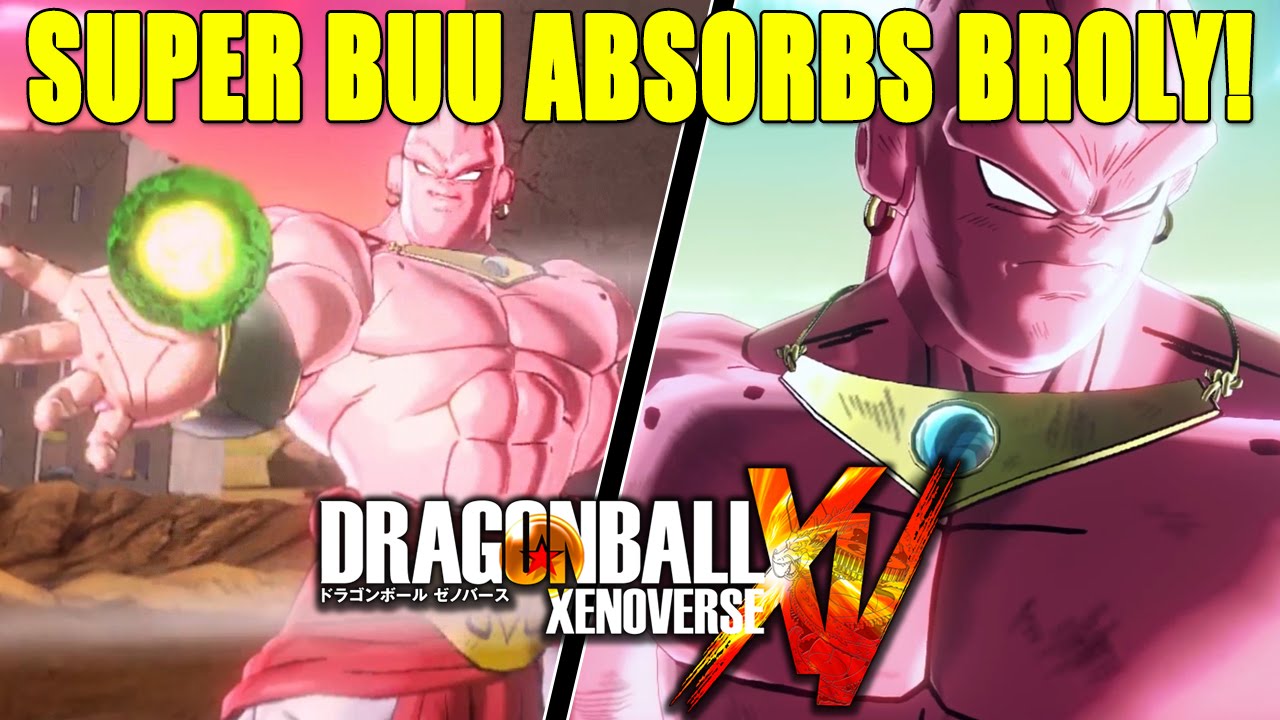 Super Buu Absorbs Broly?! [Dragon Ball Xenoverse PC Mod] - YouTube