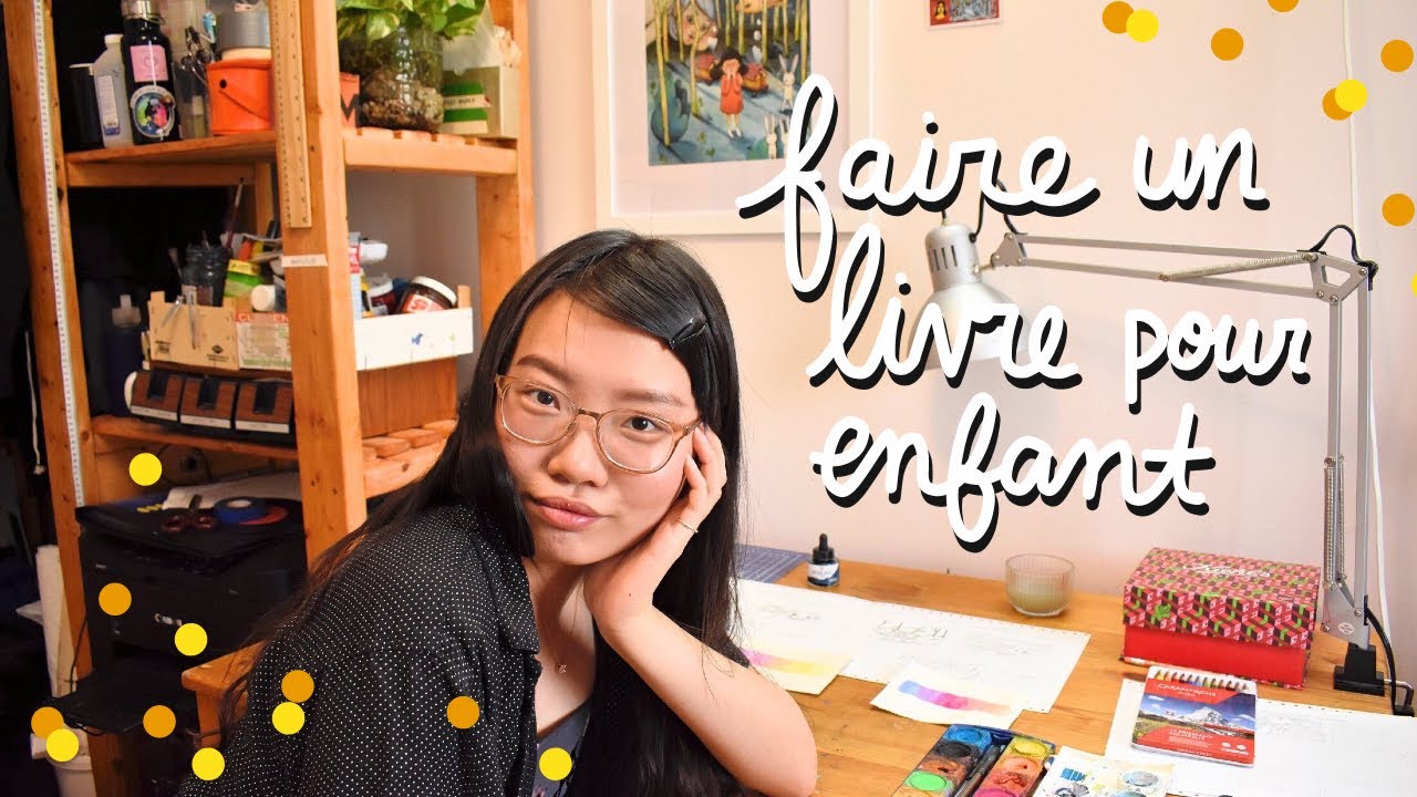 Studio vlog - making a children's book - YouTube