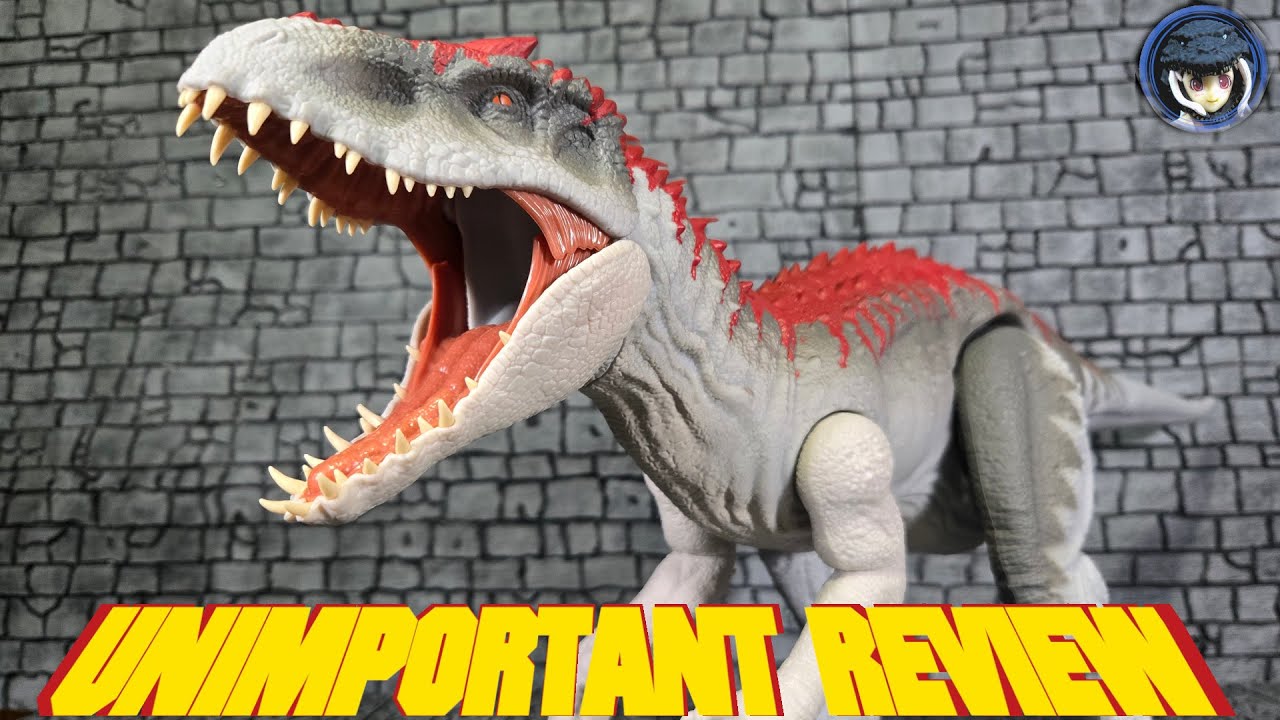 Mattel Jurassic World Rebirth Real Feel Indominus Rex Reimagined Action ...